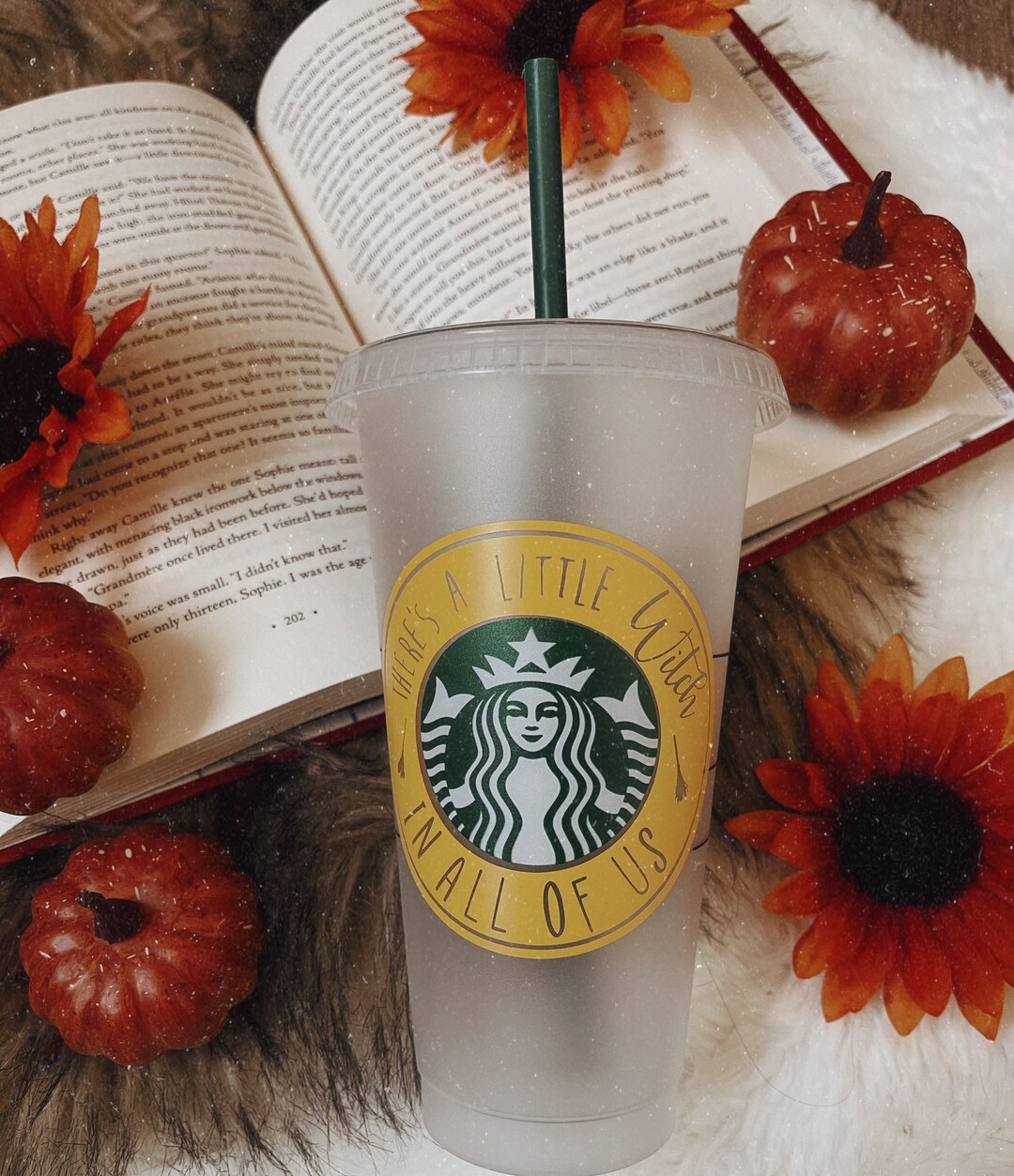Practical Magic Starbucks Cold Cup- Coffee - Etsy
