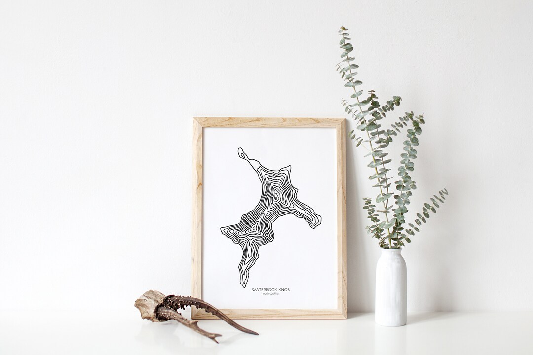 Waterrock Knob Digital Download 8.5 X 11 11 X 14 16 X 20 - Etsy