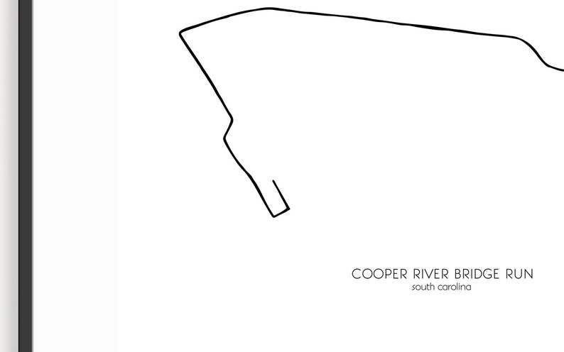 Cooper River Bridge Run Digital Download 8.5 x 11 11 x 14 | Etsy