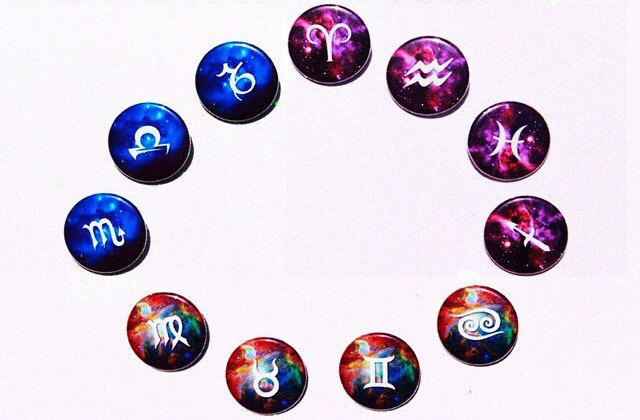 Zodiac Sign Pinback Button 1 1/4 Inch - Etsy