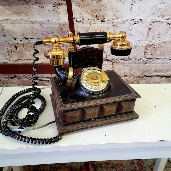 Vintage Desk Phone - Etsy