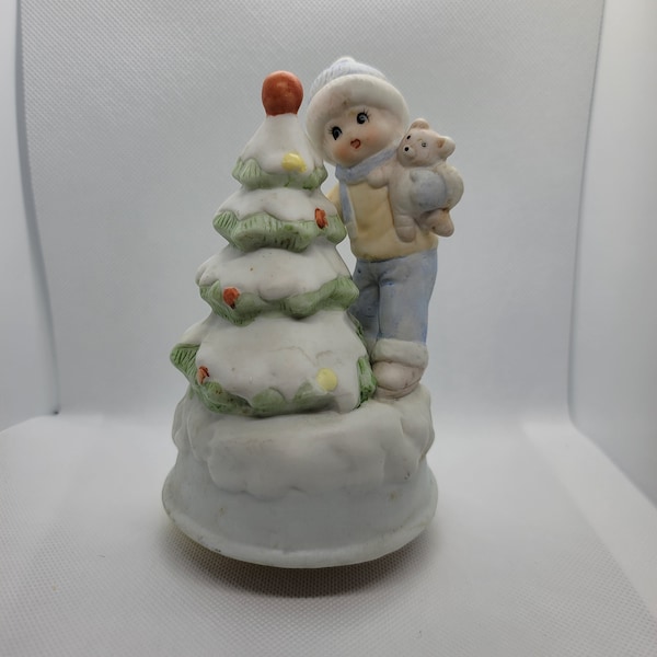 Ceramic Trees With Music Box - Etsy