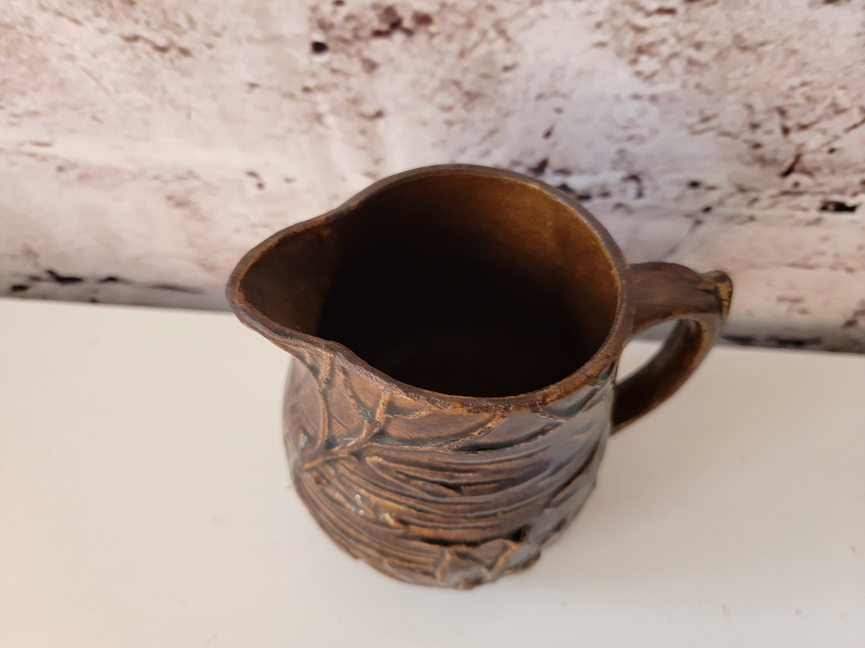 Vintage Mccoy Pottery Lotus Water Lily Flower Pitcher - Etsy