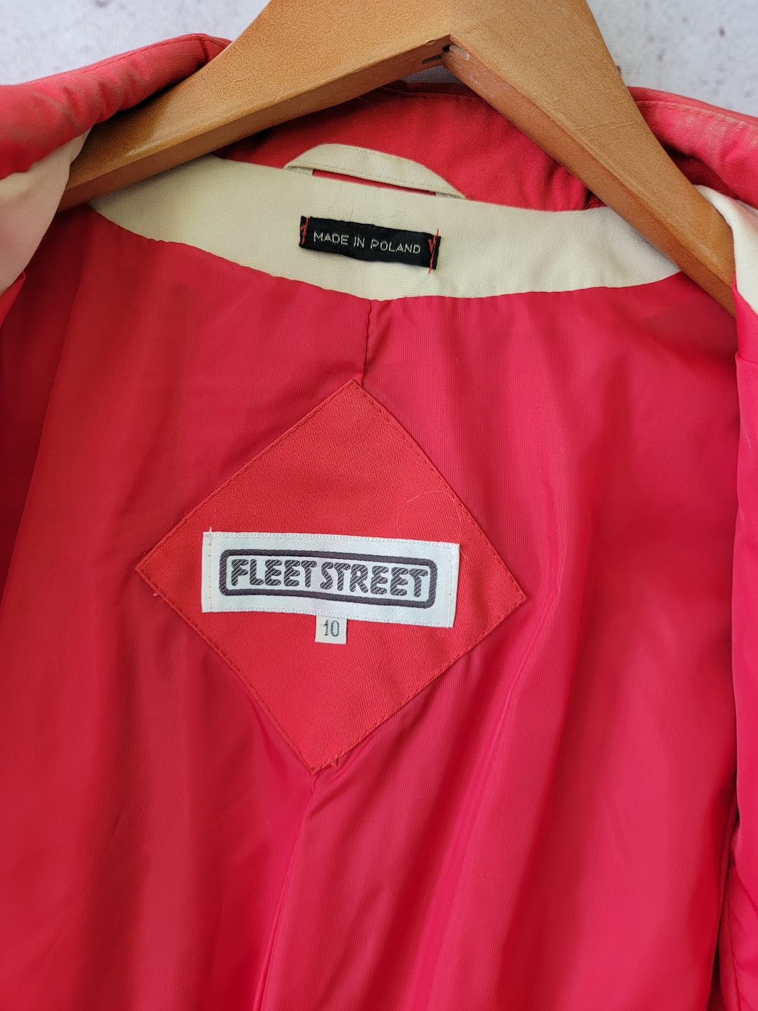 Vintage Fleet Street Jacket 1970's - Etsy