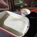 Vintage Enamelware, Large White Rectangular Lasagna Pan, Small Sauce ...