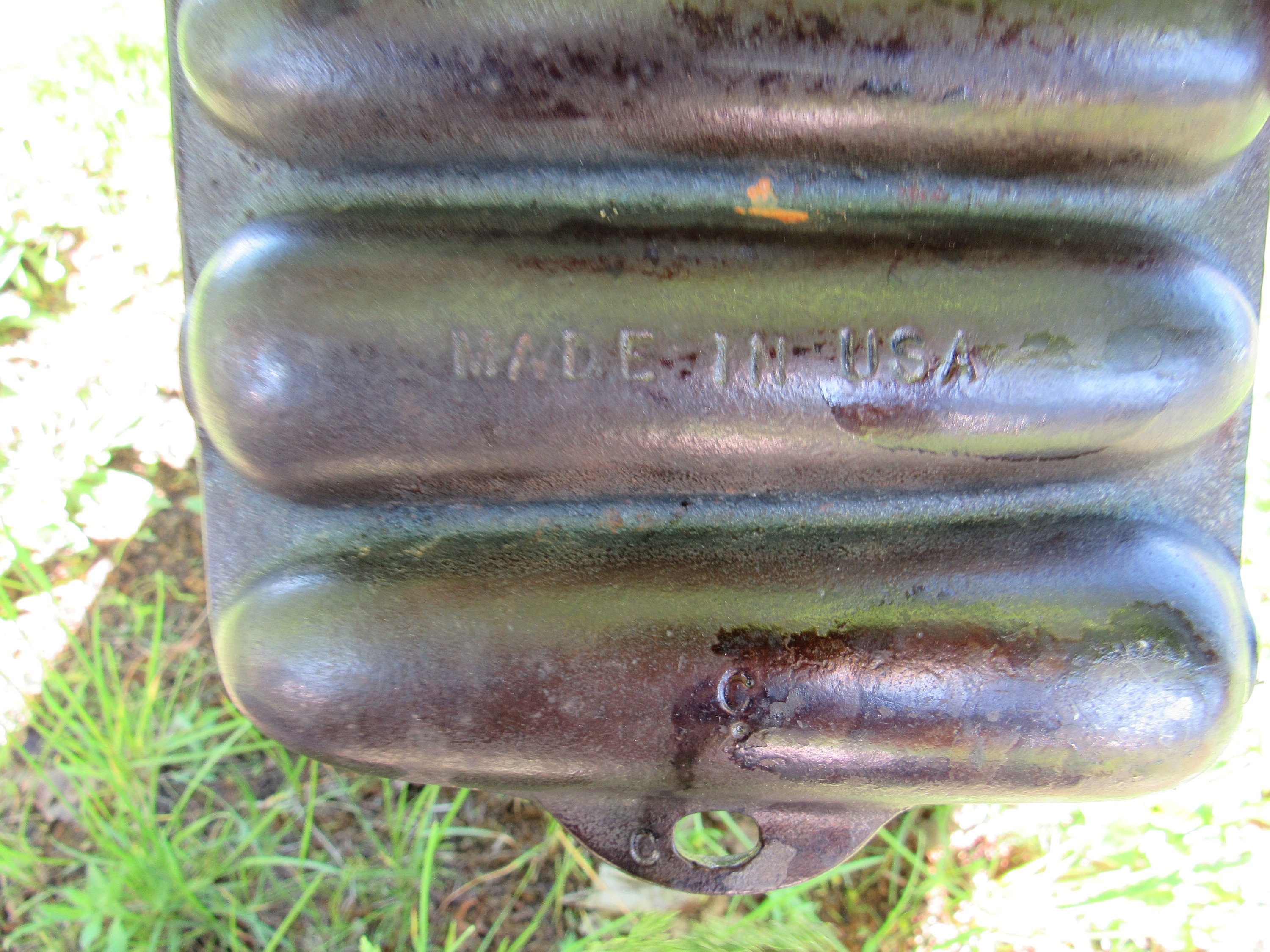 Vintage Cast Iron Baking Pan Oven Cornbread Corncob Shape Corn - Etsy