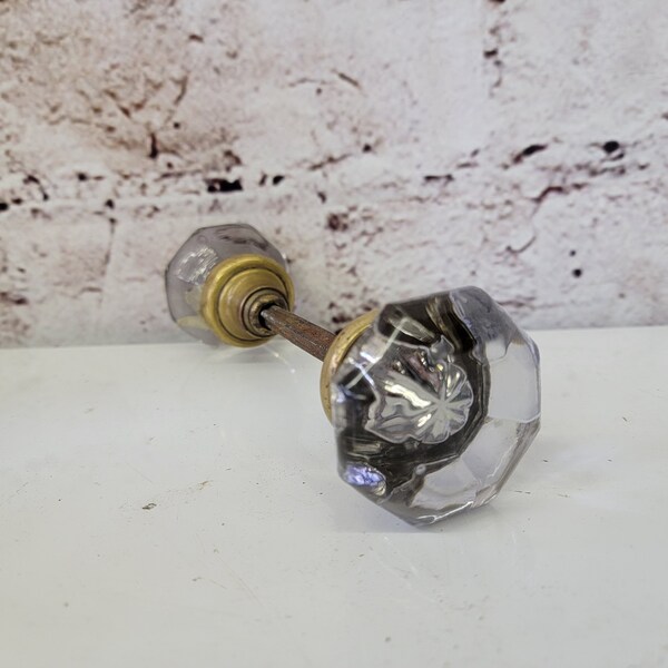 Antique Crystal Door Handle - Etsy