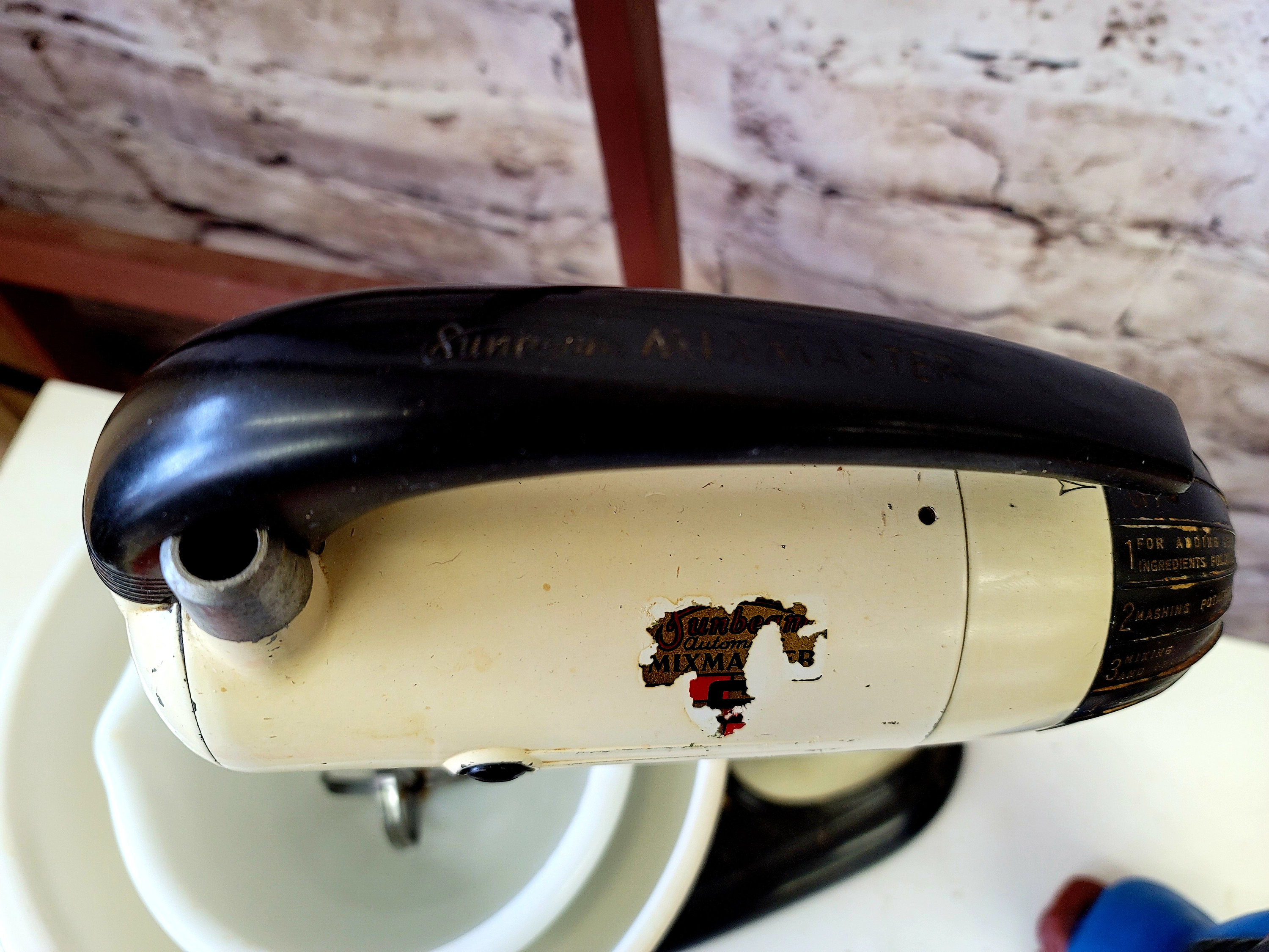 Vintage Sunbeam Mixer Mixmaster Kitchen Aid Work Horse 1948 - Etsy