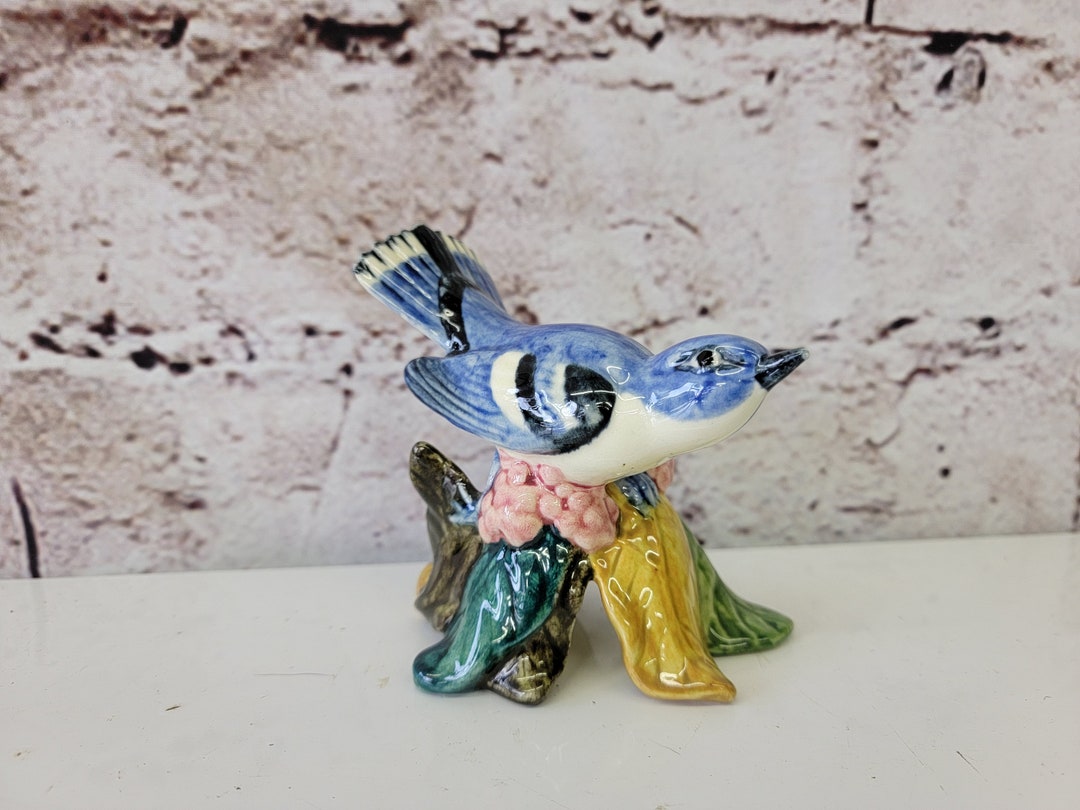 Stangl Pottery Birds Figurine #3456, Cerulean Warbler, Porcelain Bird ...