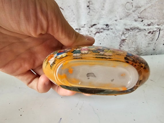 Vintage Reverse Painted Perfume Snuff Bottles, Five a… - Gem