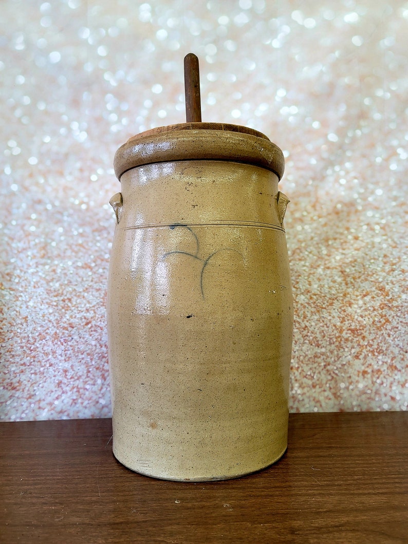 Vintage Red Wing 4 Gallon Stoneware Butter Churn USA - Etsy