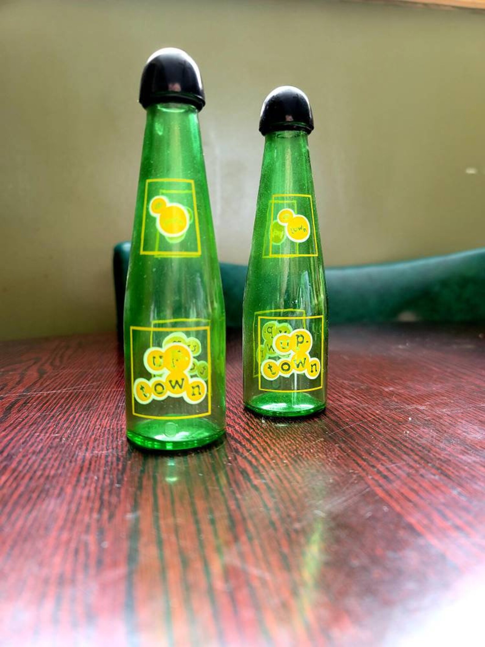 Vintage Uptown Soft Drink Soda Bottle Shaped Salt & Pepper | Etsy