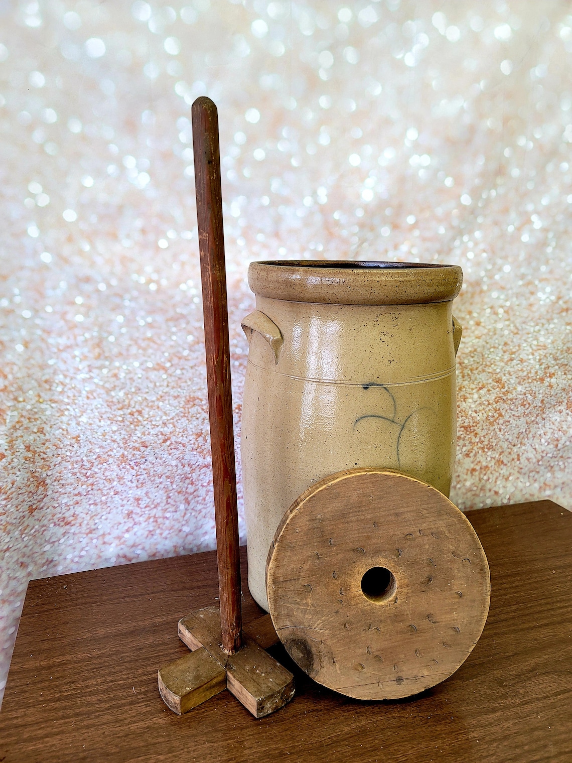 Vintage Red Wing 4 Gallon Stoneware Butter Churn USA - Etsy