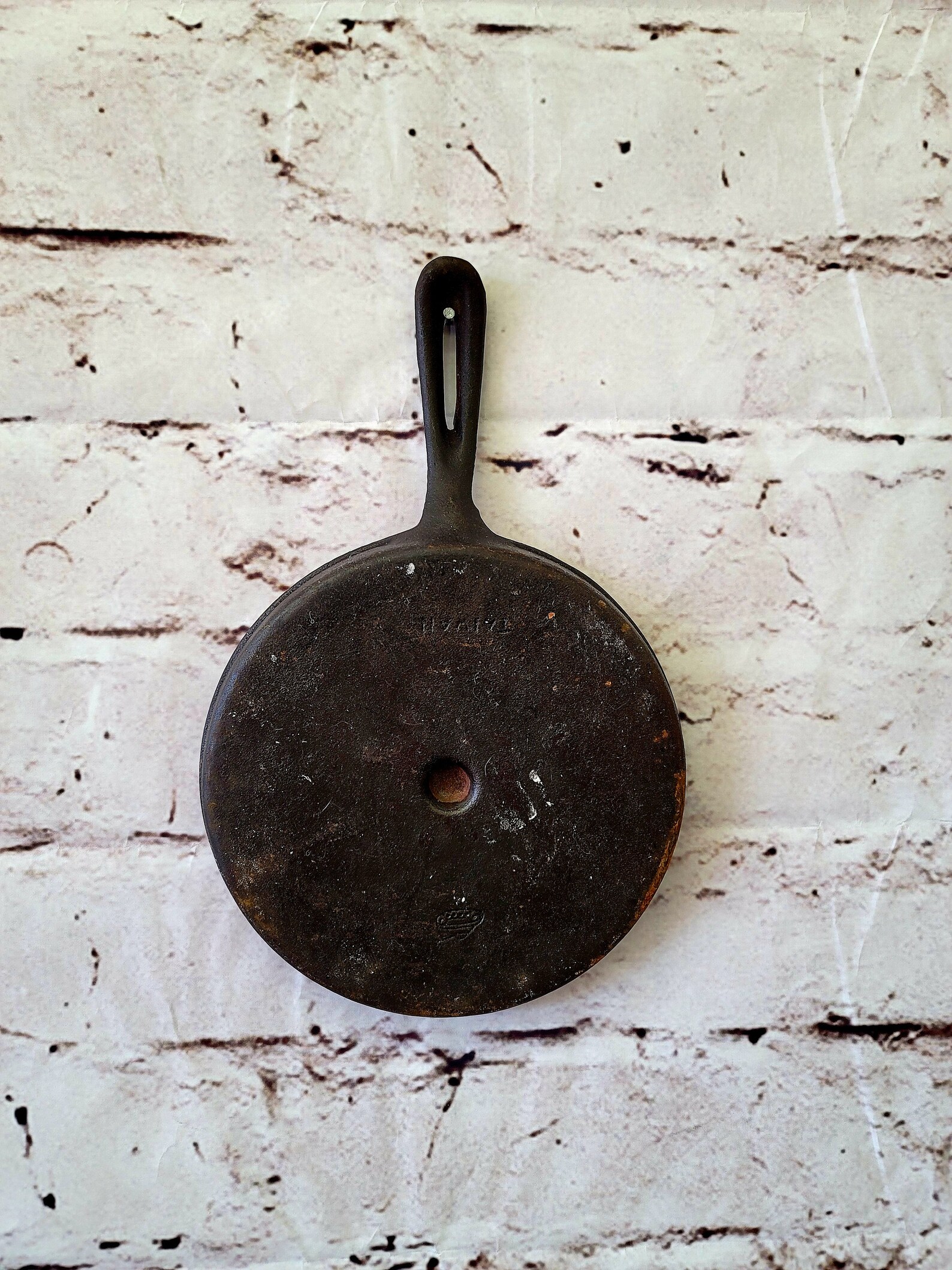 Vintage Corn Bread Cast Iron Skillet Made in Taiwan Stamped W - Etsy
