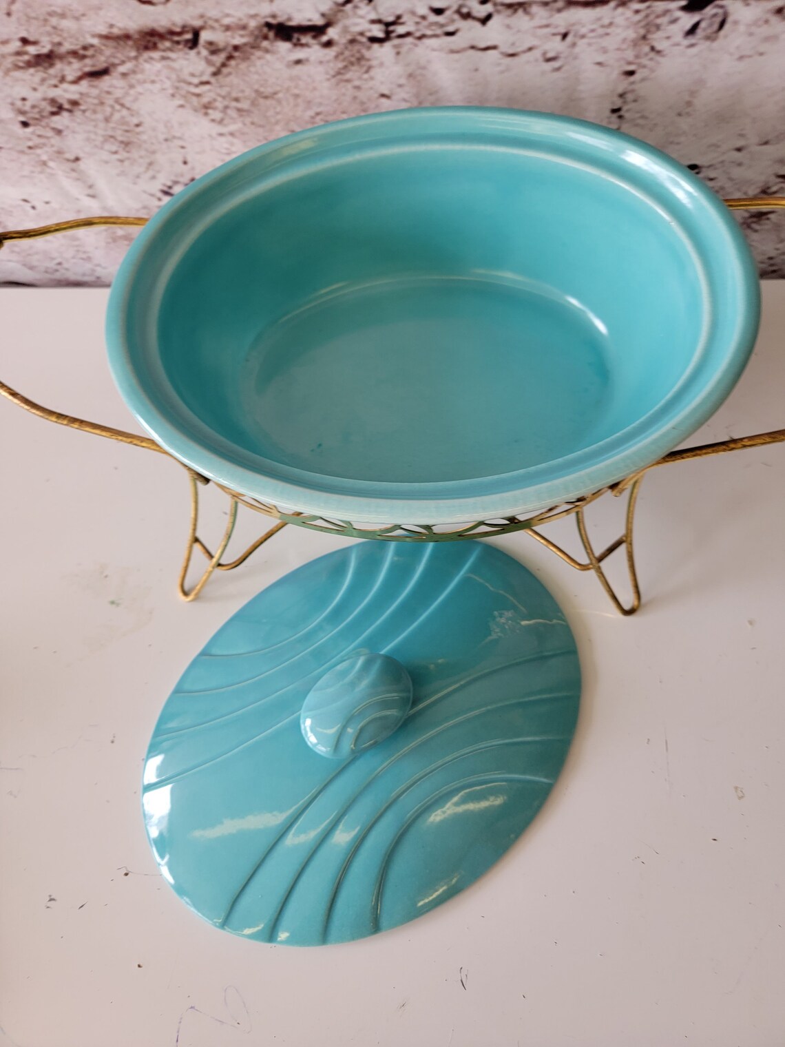 Miramar California Pottery Ovenproof 773 1958 Chaffin Charafe Serving ...