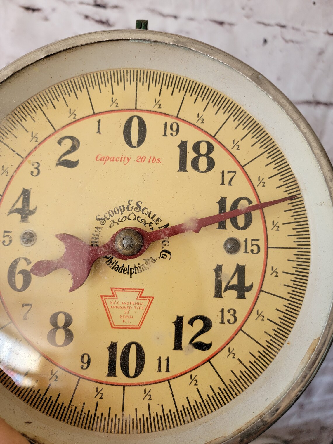 Phila Scoop & Scale MFG Co. Philadelphia Pa 20 LB Scale - Etsy