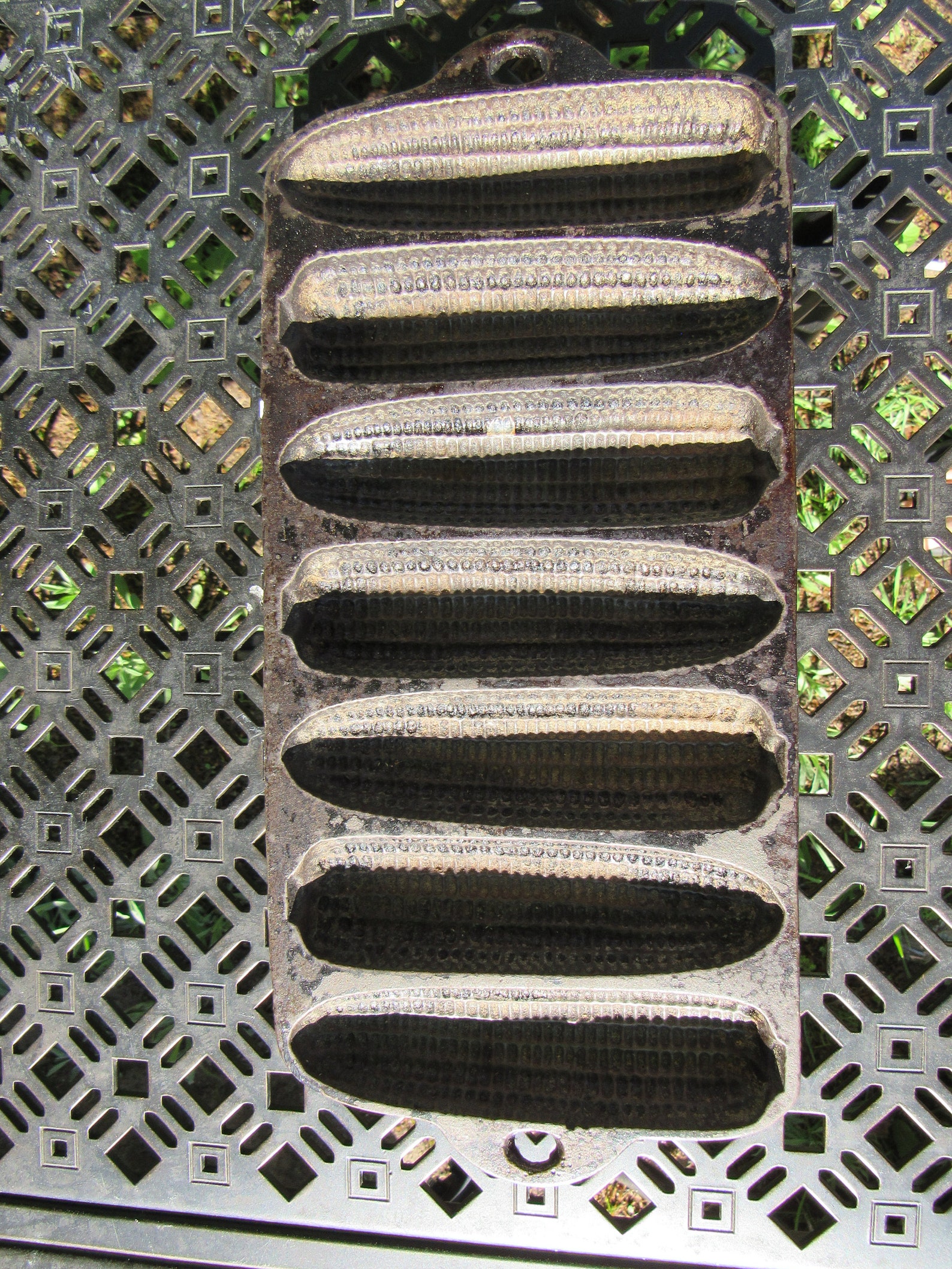 Vintage Cast Iron Baking Pan Oven Cornbread Corncob Shape Corn - Etsy