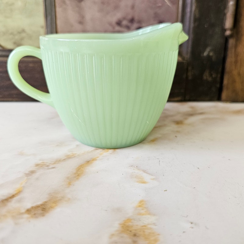 Jadeite Pitcher - Etsy