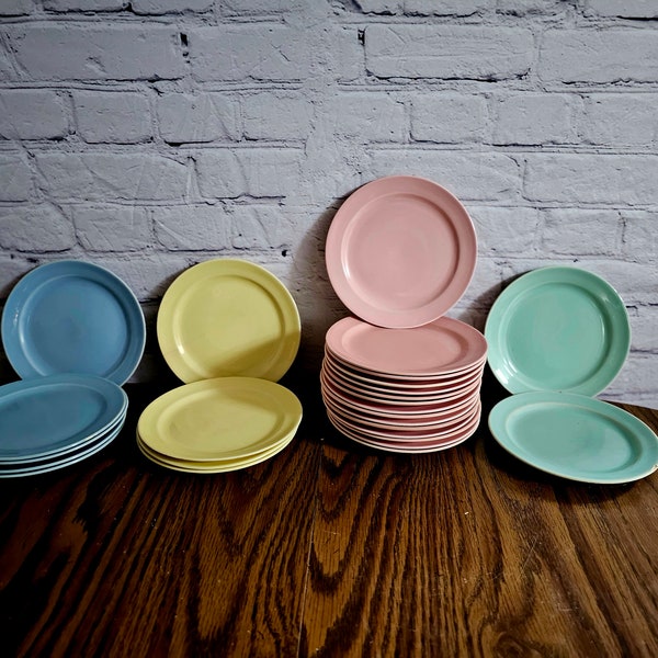 Mid Century Plates - Etsy