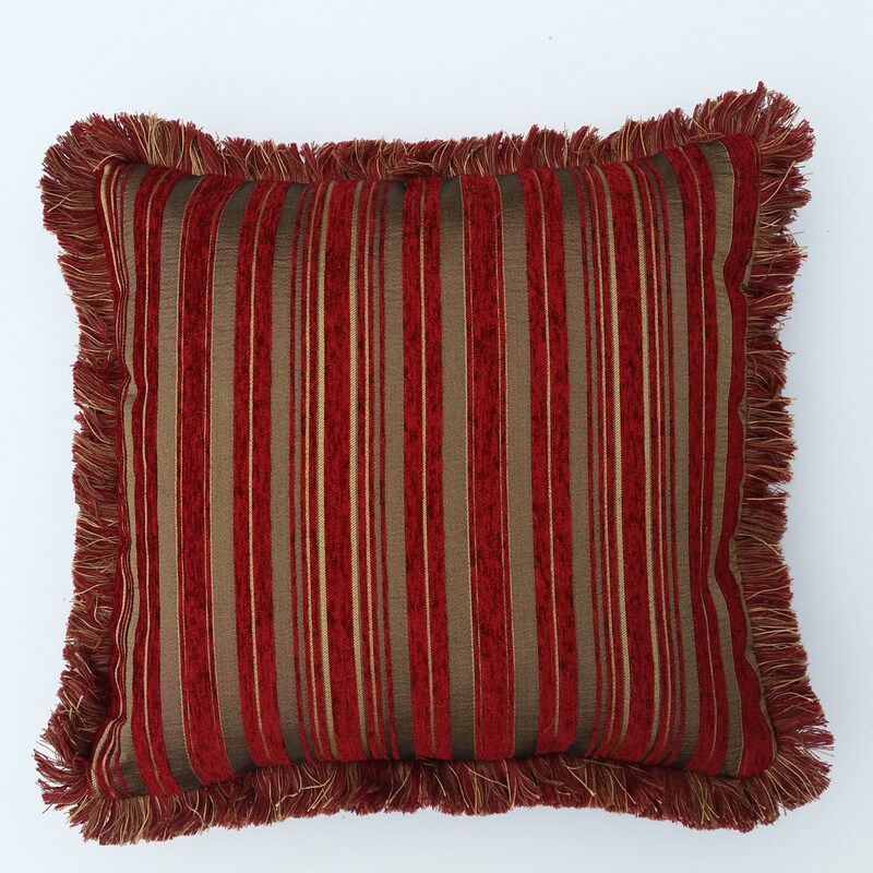 Red Throw Pillow - Etsy