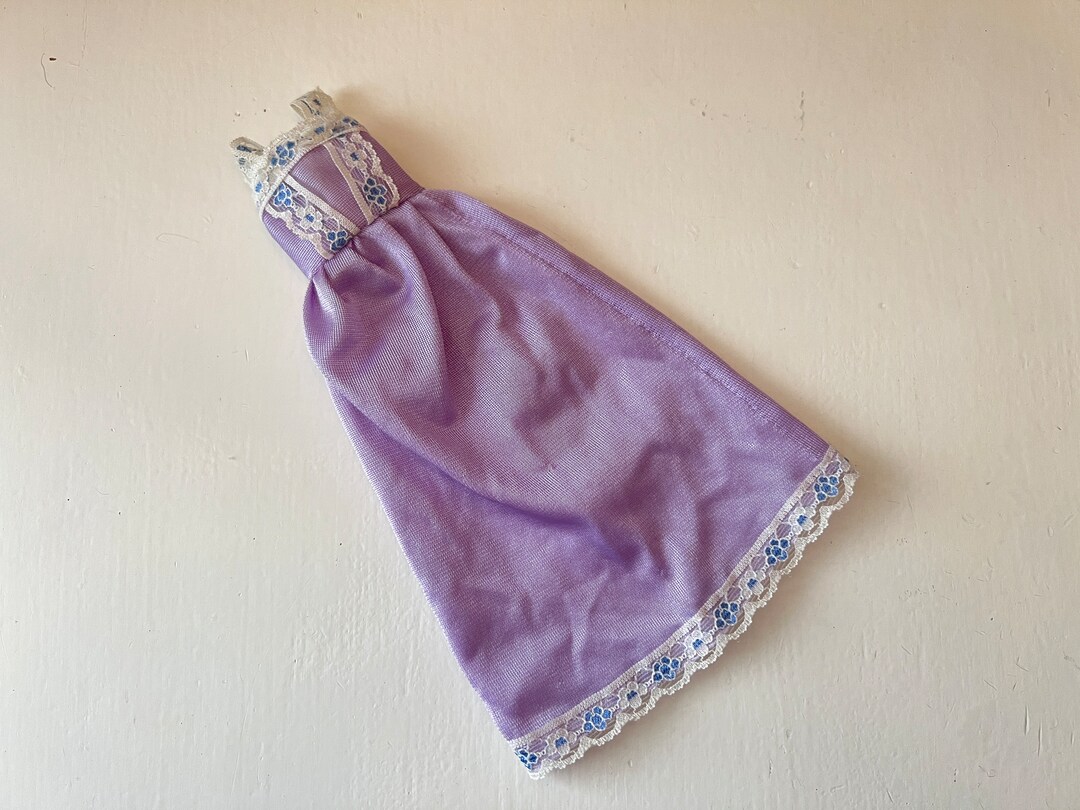 Daisy Mary Quant | Rare Optimum Dress 1980s | Purple Dress With Lace ...