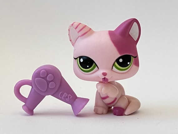 LPS Cat 1856 With Small Accessorie Littlest Pet Shop - Etsy