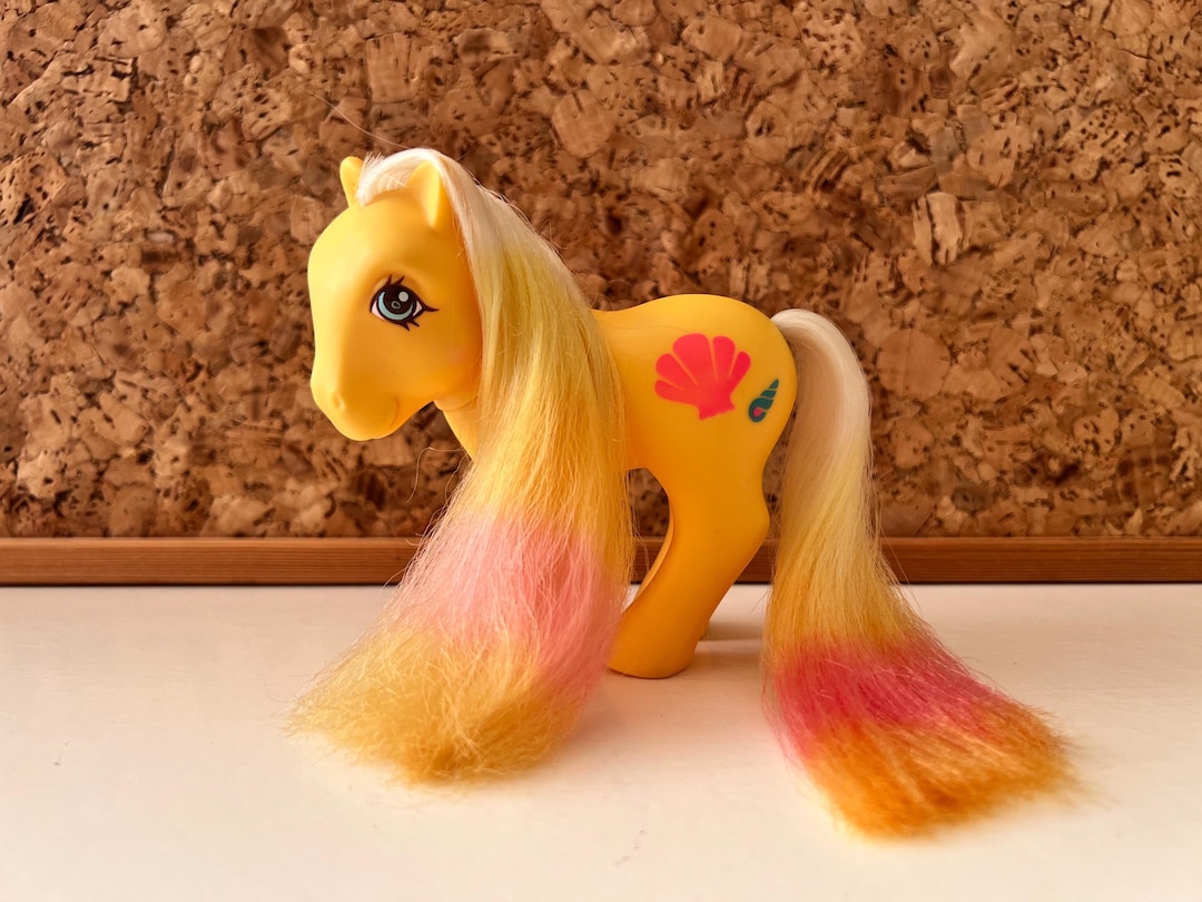 MLP G1 ‘mummy Sunbright’ Rare UK Pony | My Little Pony | Vintage Hasbro ...