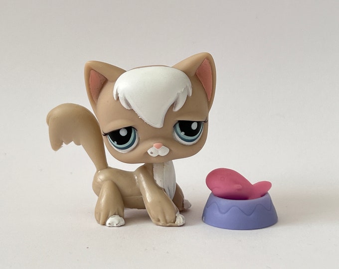 LPS Cat 1047 With Small Accessorie Littlest Pet Shop Authentic Pets - Etsy