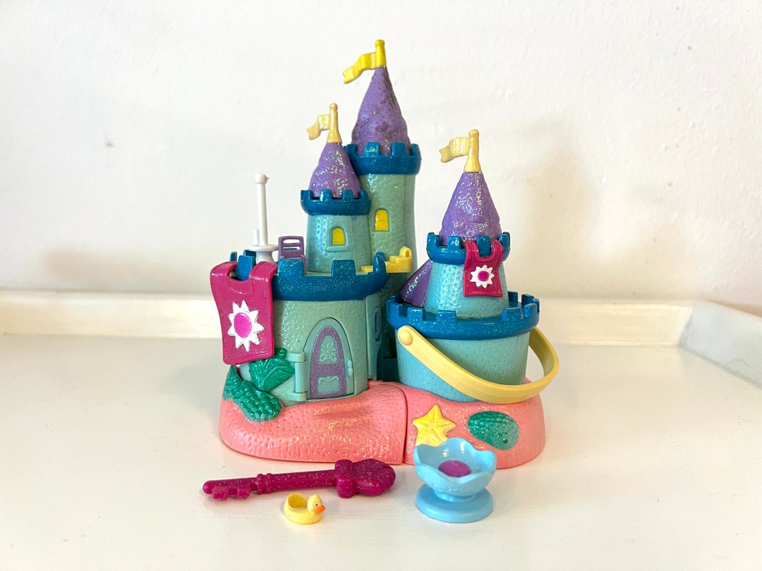Trendmaster Starcastle | Beach Castle Playset | Vintage Pastel Toys ...