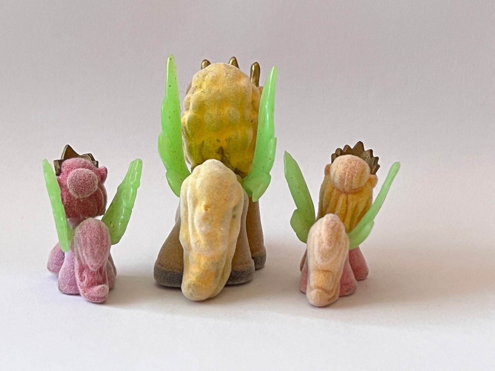 Filly Pony Bundle of 3 With Crowns and Wings Cute Lot of - Etsy