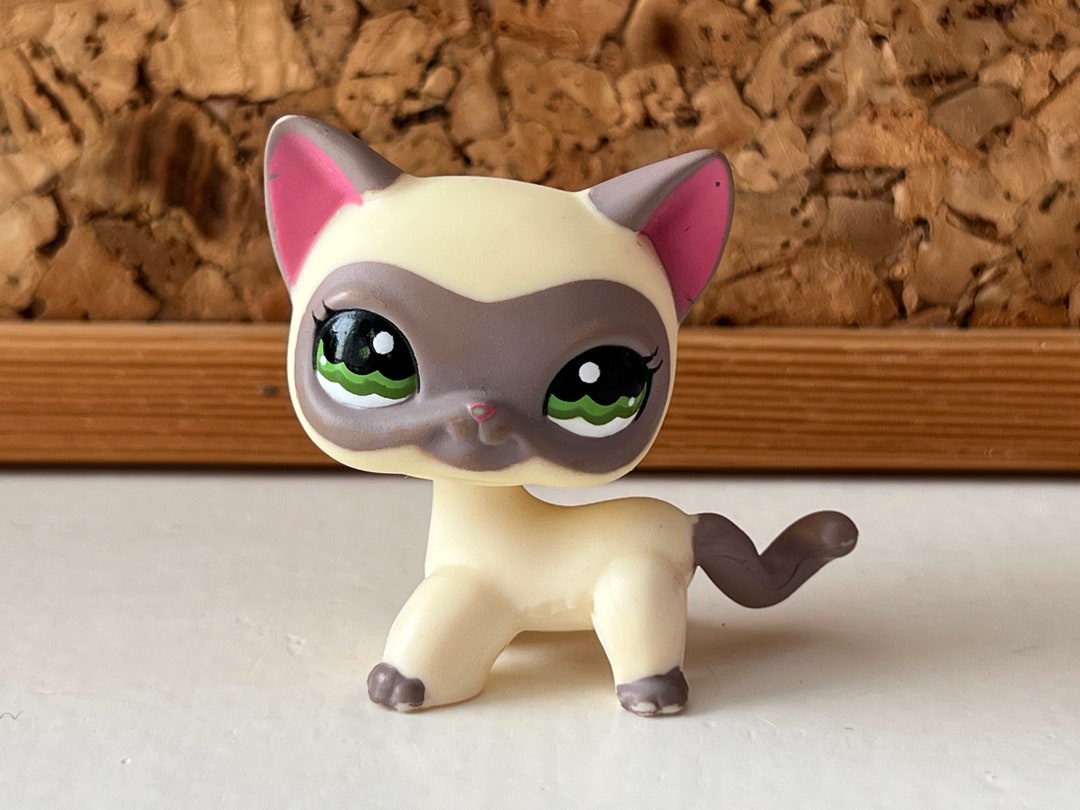 LPS Cat 1116 Siamese Littlest Pet Shop Authentic Pets - Etsy