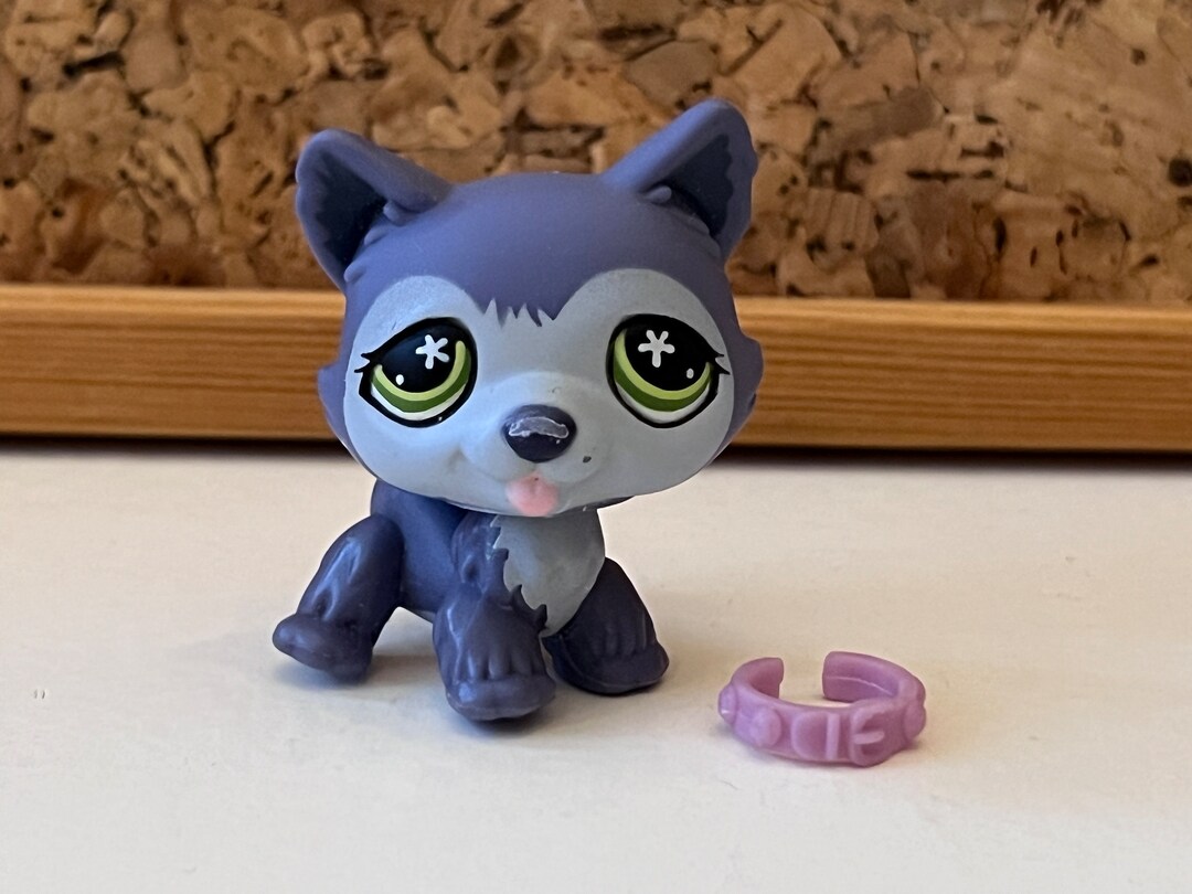 LPS Husky 487 Littlest Pet Shop Authentic Pets - Etsy