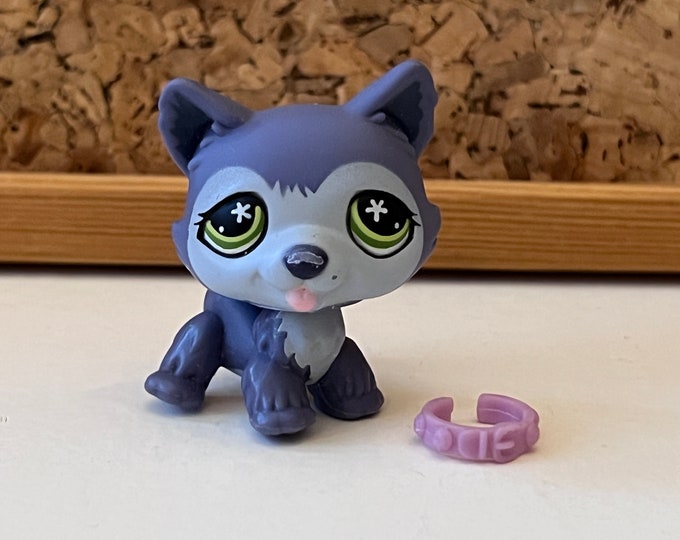LPS Husky #487 | Littlest Pet Shop | Authentic Pets - Etsy