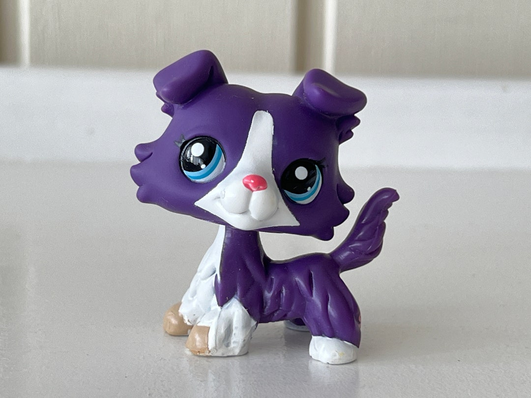 LPS Collie 1676 Littlest Pet Shop Authentic Pets - Etsy
