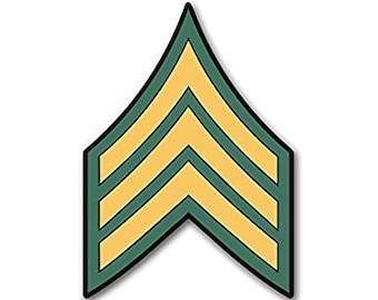 Army Rank Decal | Etsy