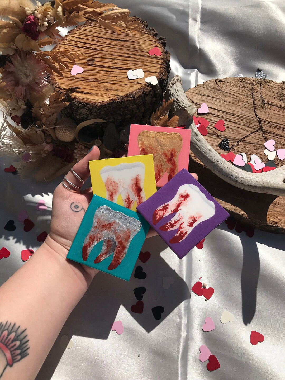 You Choose, Tooth, Tooth Magnet, Pulled Tooth, Painting, Paintings ...