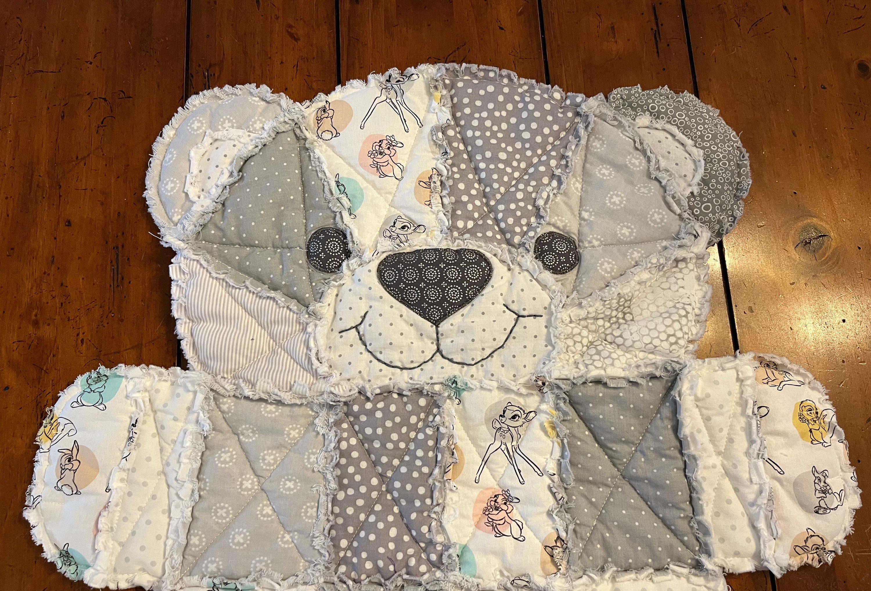 Bitty Bear Gender Neutral Baby Gift Bambi Grays Nursery - Etsy