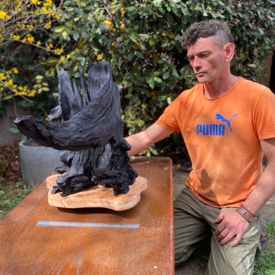 Bog Oak Sculpture - Etsy