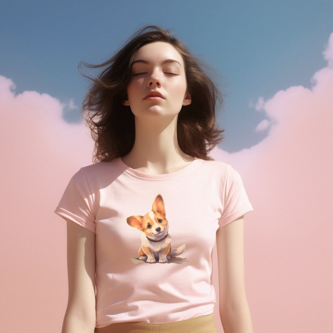 Corgi Puppy T-shirt | Corgi Lovers | Corgi Tee | Cute Puppy | Dog Owner ...