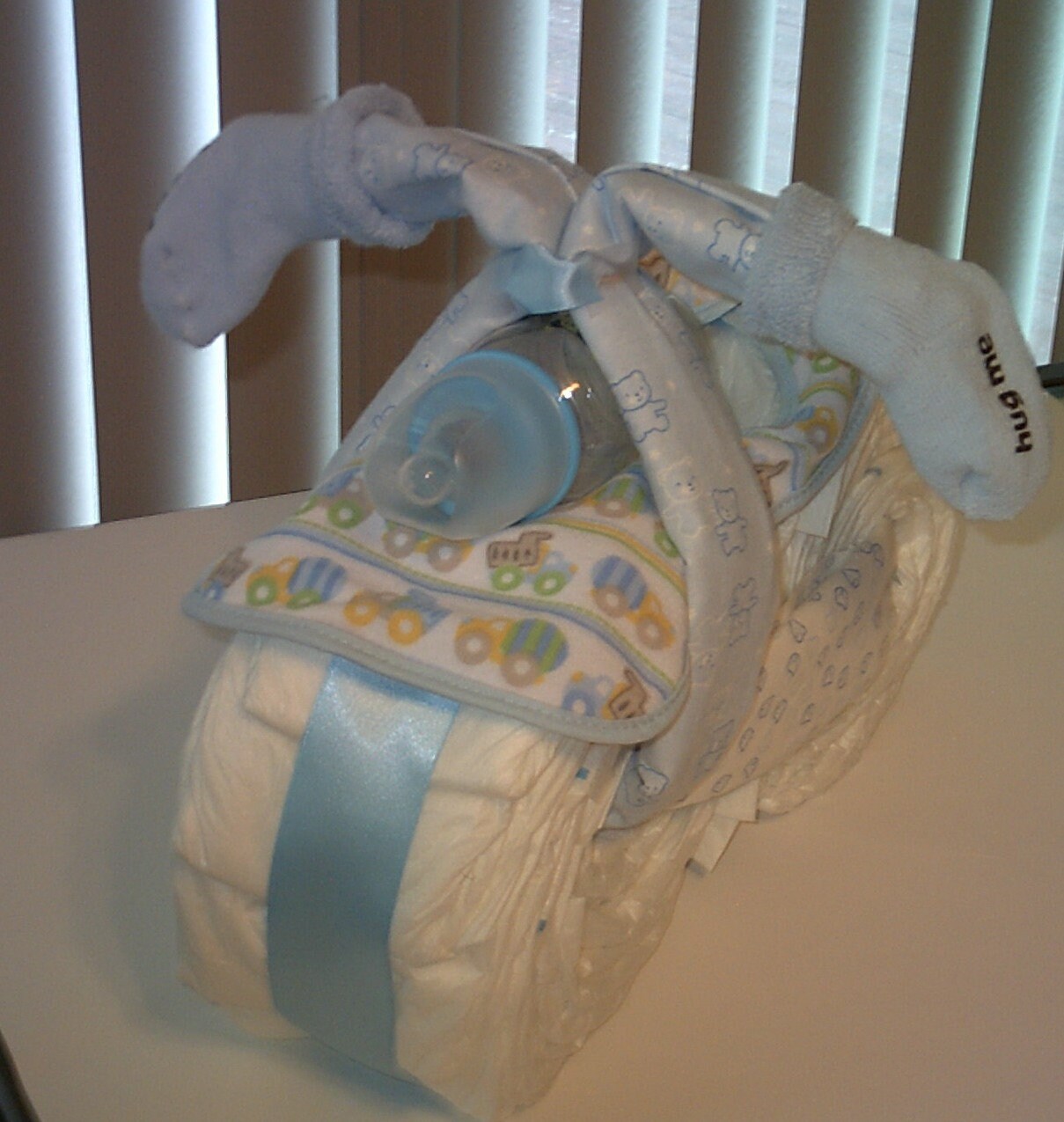 Motorcycle Diaper Cake - Etsy
