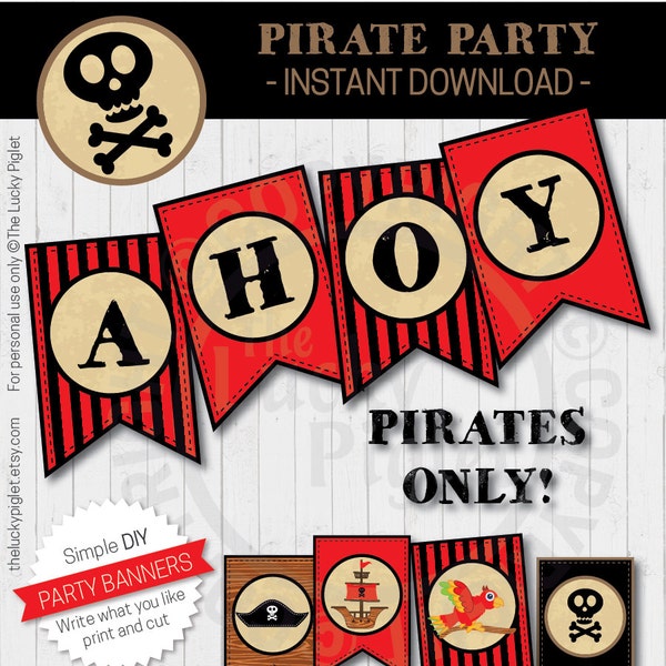 Pirate Decorations - Etsy
