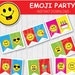 Printable Emoji Banners, Emoji Party Decorations | Instant Download - Etsy