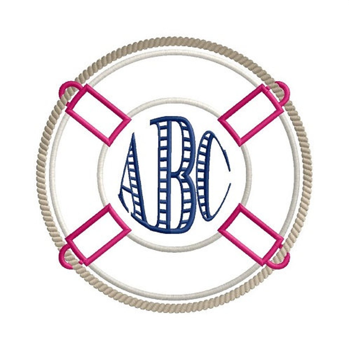 Welcome Aboard Life Buoy Frame Machine Embroidery Design - Etsy