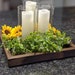 Square Centerpiece Tray/wedding Centerpiece/holiday Centerpiece Tray ...