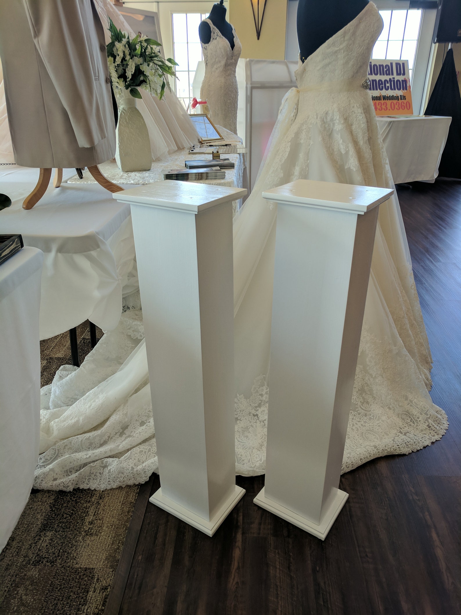 Set of 2 40 High Wedding Pedestals/wedding - Etsy