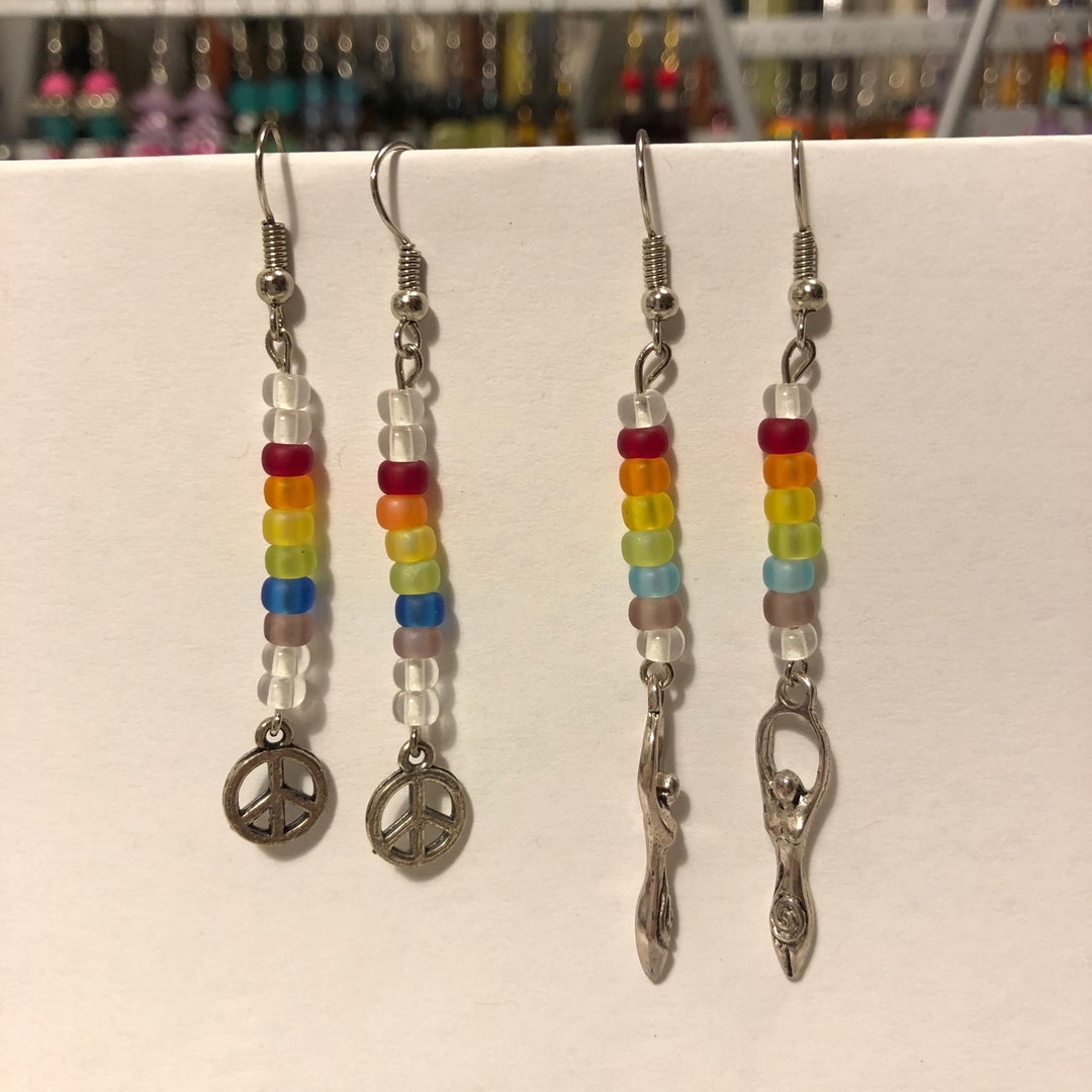 Rainbow With Peace and Goddesses - Etsy