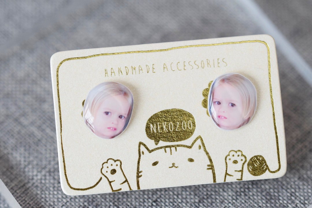 Side-eyeing Chloe - MEME Earrings - Funny Earrings - Tiktok Instagram ...