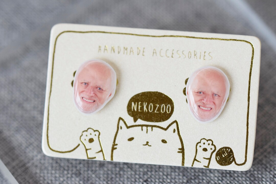 Hide the Pain Harold - MEME Earrings - Funny Earrings - Tiktok ...
