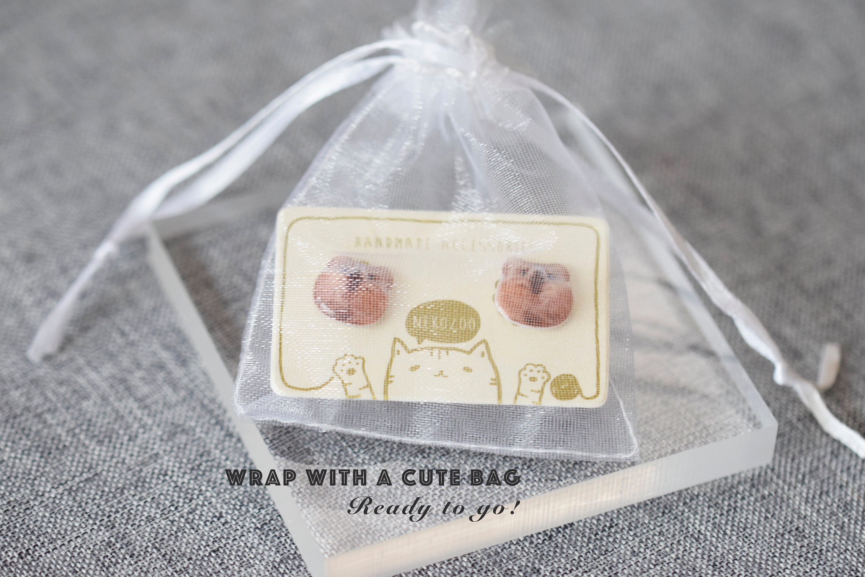 Ollie the Polite Cat - MEME Earrings - Funny Earrings - Tiktok ...