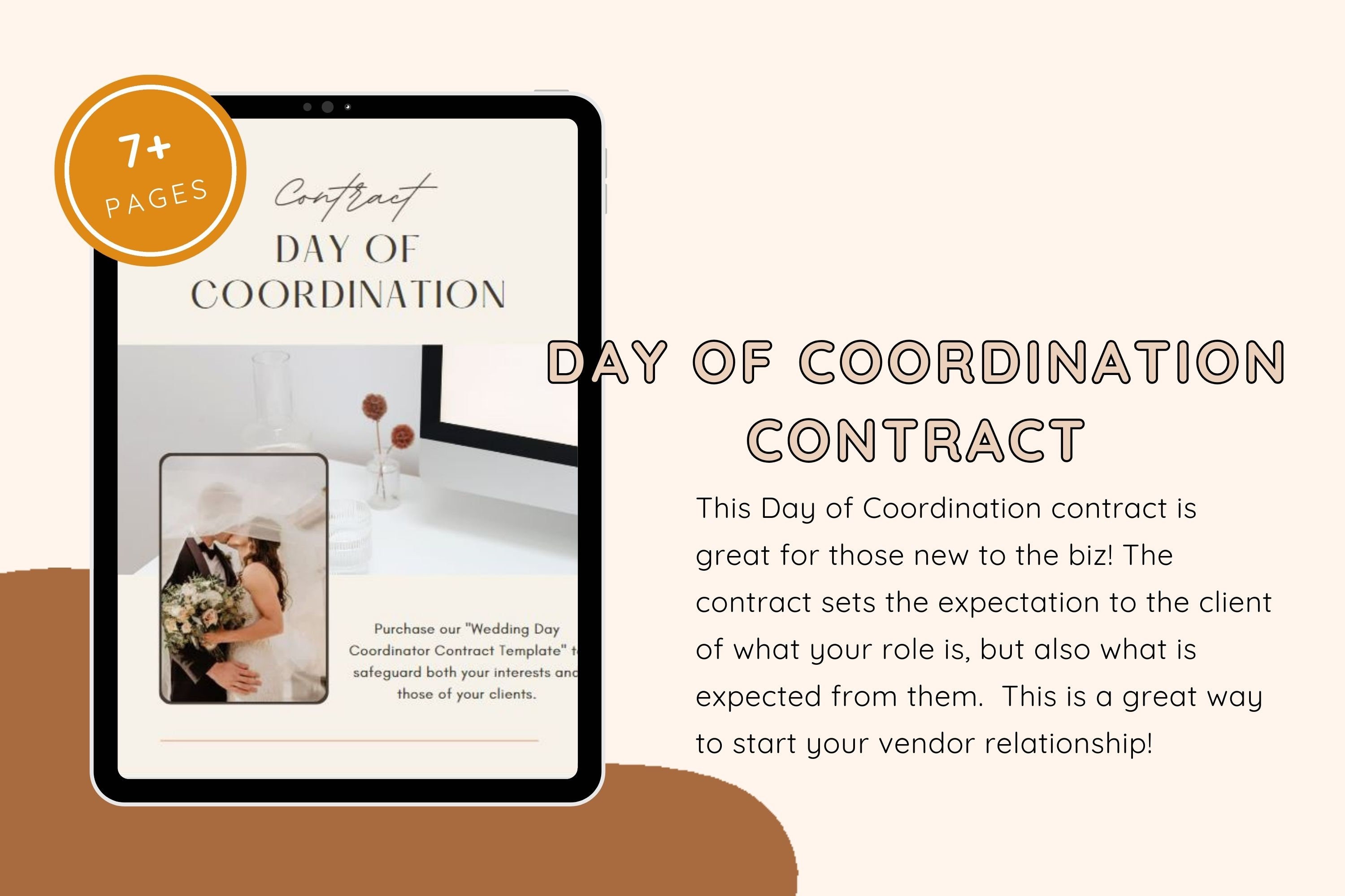 Wedding Coordinator Contract | Day of Coordinator Contract | Day of ...